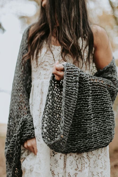 Elfen Feen Ibiza style Strickjacke Bolero Stola festival neu (Neu und ...