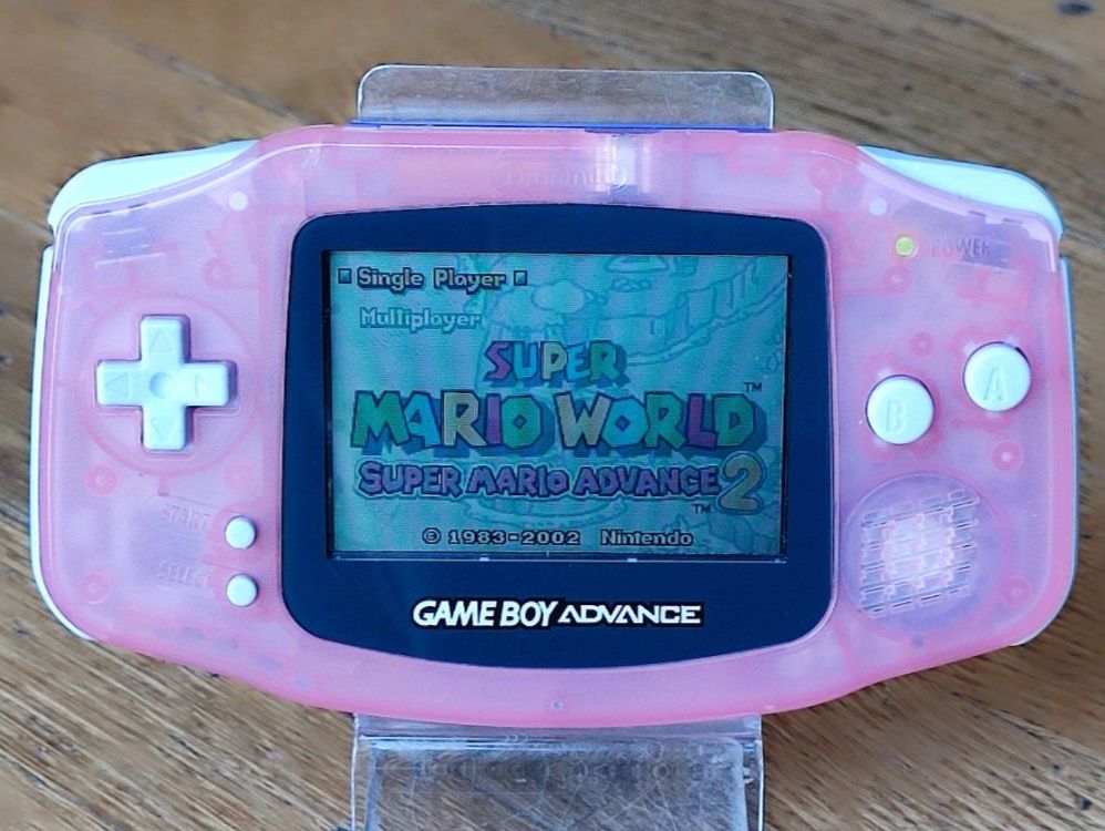 🔥Nintendo Game Boy Advance GBA - Clear Pink - ab 1.- !🔥 (Gebraucht) in ...