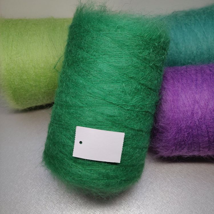 Superkid Mohair von Ilaria, Art. Aurora 353g Maigrün | Kaufen auf Ricardo