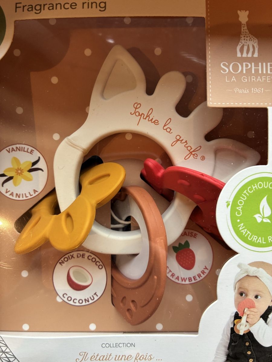 Anello sensoriale Sophie la Girafe. Nuovo. (Nuovo e nell'imballaggio ...