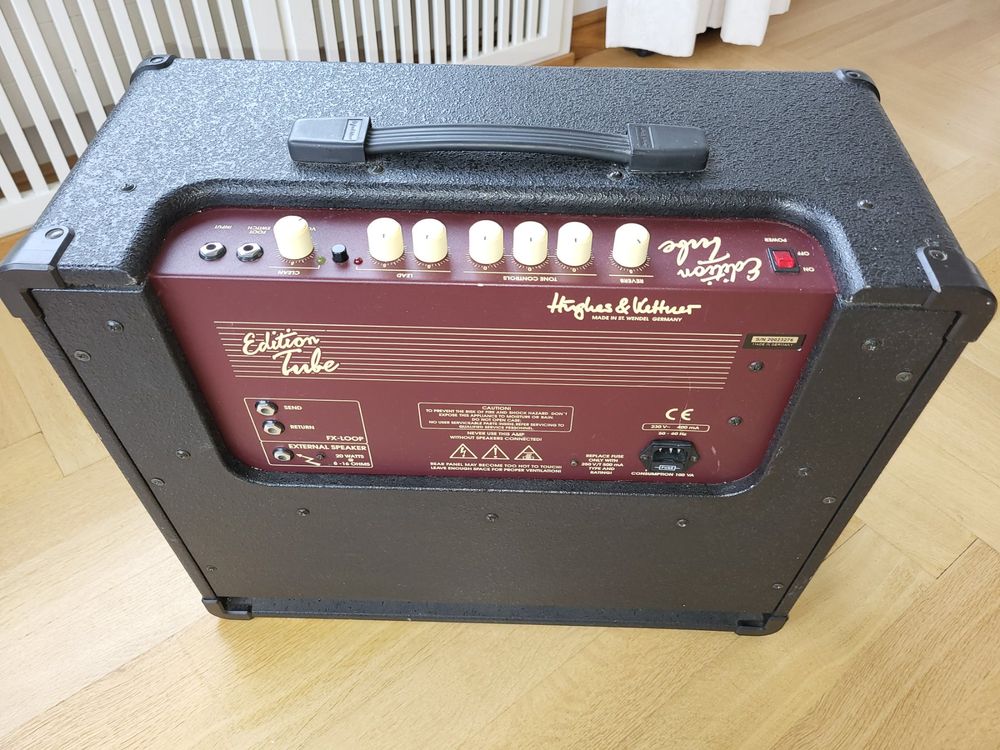 E-Gitarren-Verstärker Hughes & Kettner Edition Tube (Gebraucht) in ...