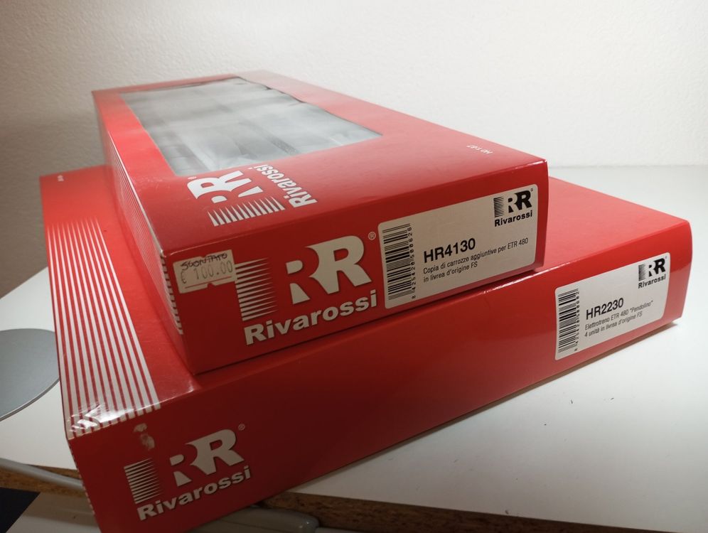Rivarossi H0: Triebzug ETR 480 "Pendolino" FS (Neu und originalverpackt ...