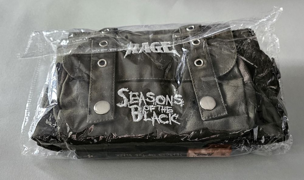 Rage - Seasons Of The Black - Belt Bag - signed insert (Neu (gemäss ...