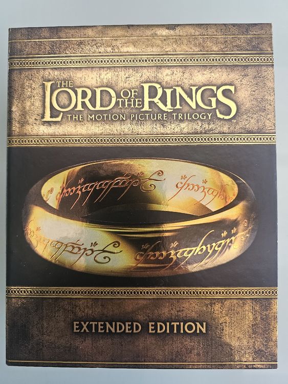 Lord Of The Rings Extended Edition Blu-ray Box Set (Gebraucht) in ...