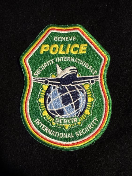 Ecusson Police Genève Sécurité Internationale Collection! (Neuf (Voir ...