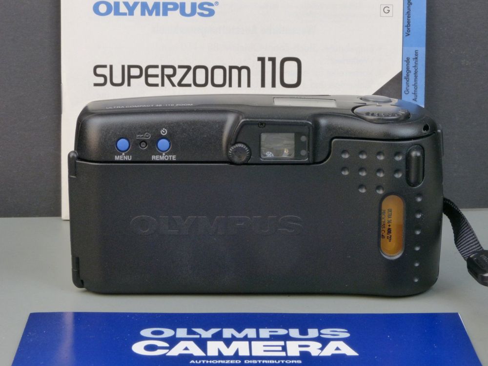 Olympus Superzoom 110 analoge Kompaktkamera Originalverpackt (Gebraucht ...