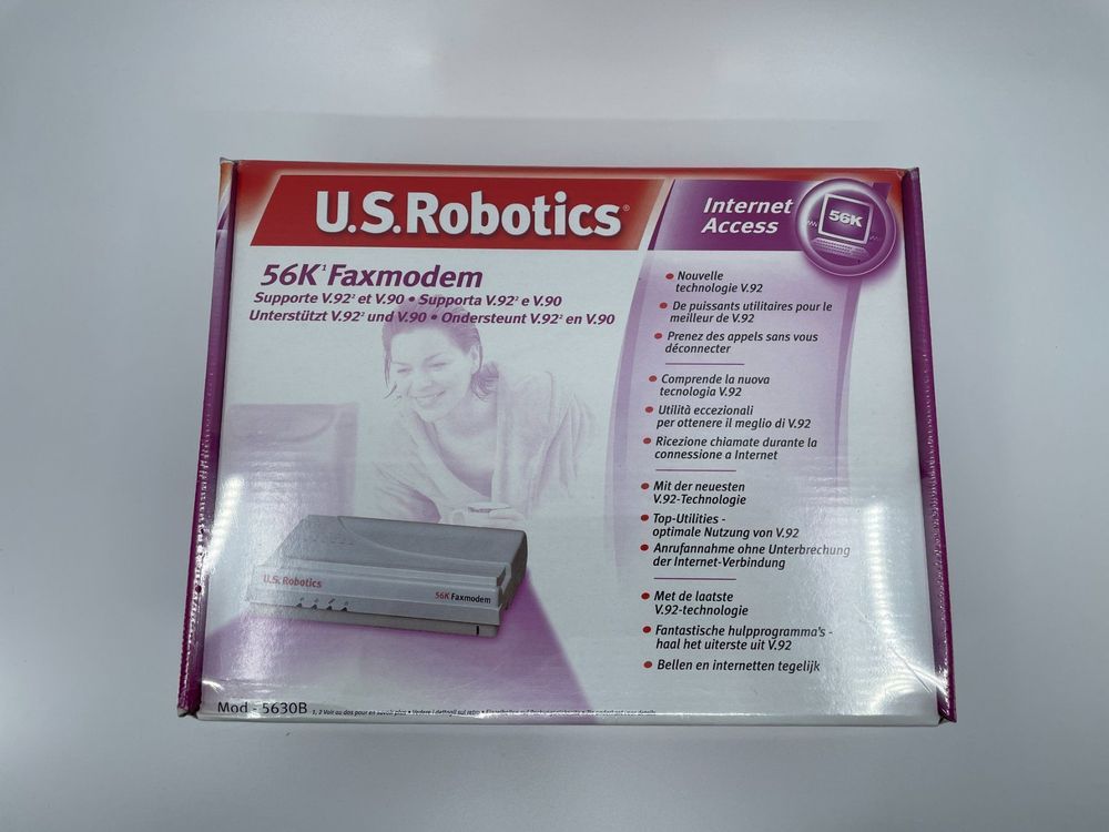 U.S. Robotics 56k Fax Modem - NEU & OVP | Kaufen auf Ricardo