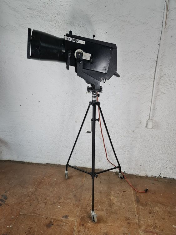 Vintage Theater Film Stativ Scheinwerfer HV 2002 1960er | Kaufen auf Ricardo
