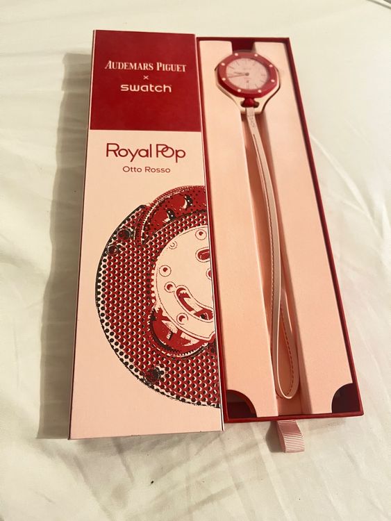 Swatch Royal Pop Swatch x AP - Otto Rosso (Neu (gemäss Beschreibung ...