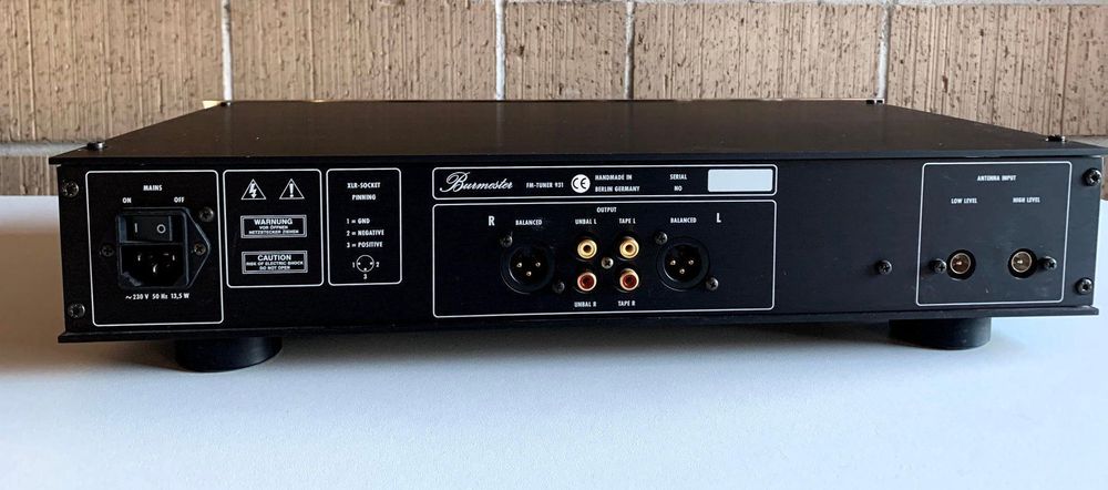 Burmester FM Tuner 931-ART OF THE EAR (Gebraucht) in Wetzikon ZH für ...