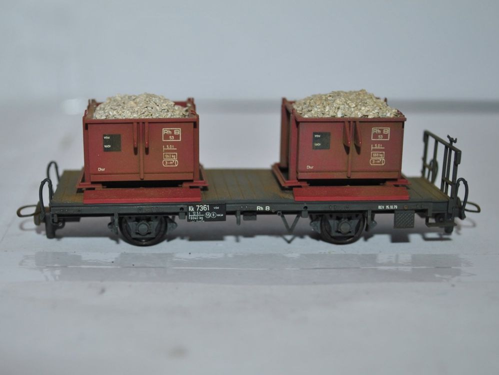 Bemo Behälterwagen RhB (MTJ132) (Gebraucht) in Aarwangen für CHF 35 ...