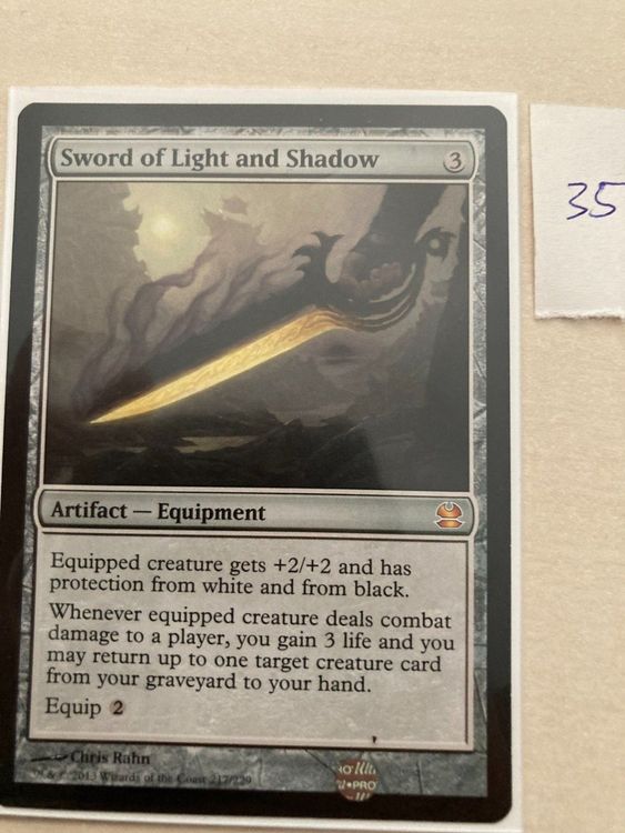MTG Sword of Light and Shadows | Kaufen auf Ricardo