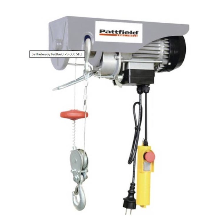 Seilhebezug Pattfield PE-600 SHZ Gerüst KRAN SEILZUG LIFT | Kaufen auf ...