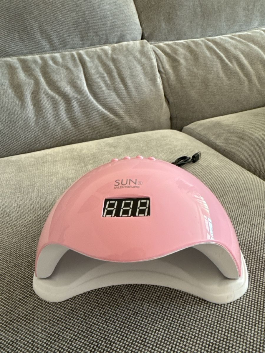 Pinke UV-Lampe für Gelnägel - Nagelstudio Feeling Zuhause! (Neu (gemäss ...