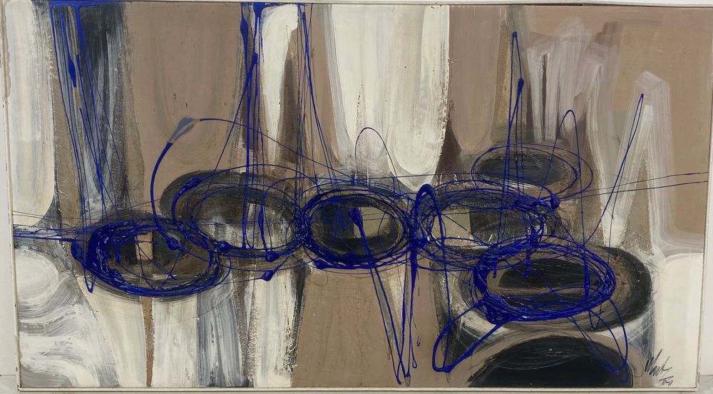 Grosse Abstrakte Gemälde unleserlich signiert (Gebraucht) in Root für CHF 140 – mit Lieferung ...