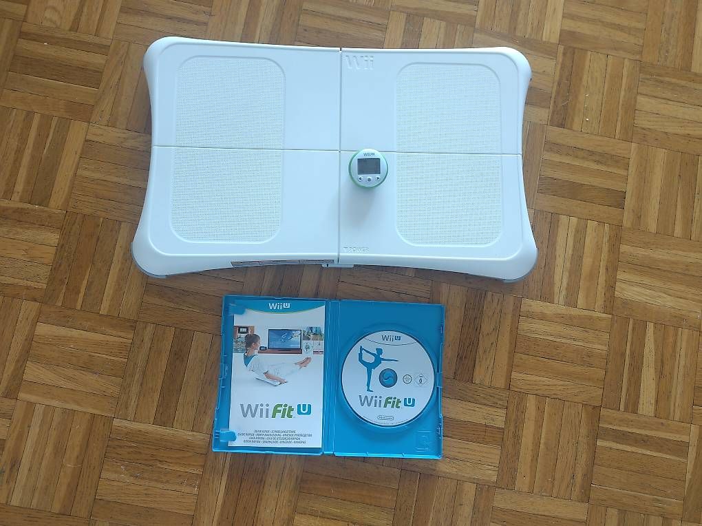 Wii Fit U mit Balance Board + Fit Meter + neue Batterien (Gebraucht) in ...