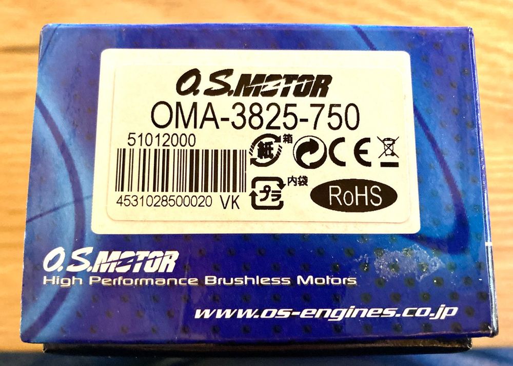 Moteur OS ENGINES OS Motor - OMA-3825-750W (Neu und originalverpackt ...