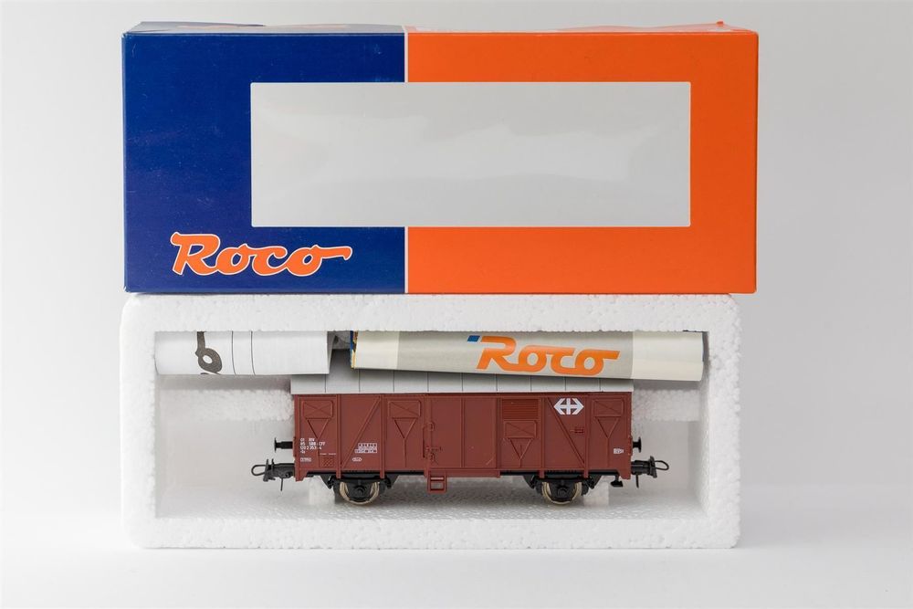 ROCO H0/DC 56061 Güterwagen SBB (Neu und originalverpackt) in ...