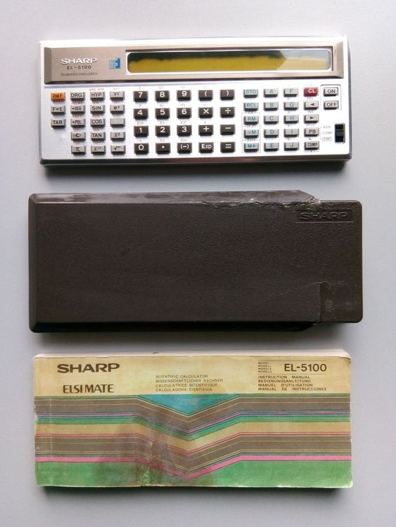 Taschenrechner Sharp EL-5100 (Gebraucht) in Ernetschwil für CHF 11 ...