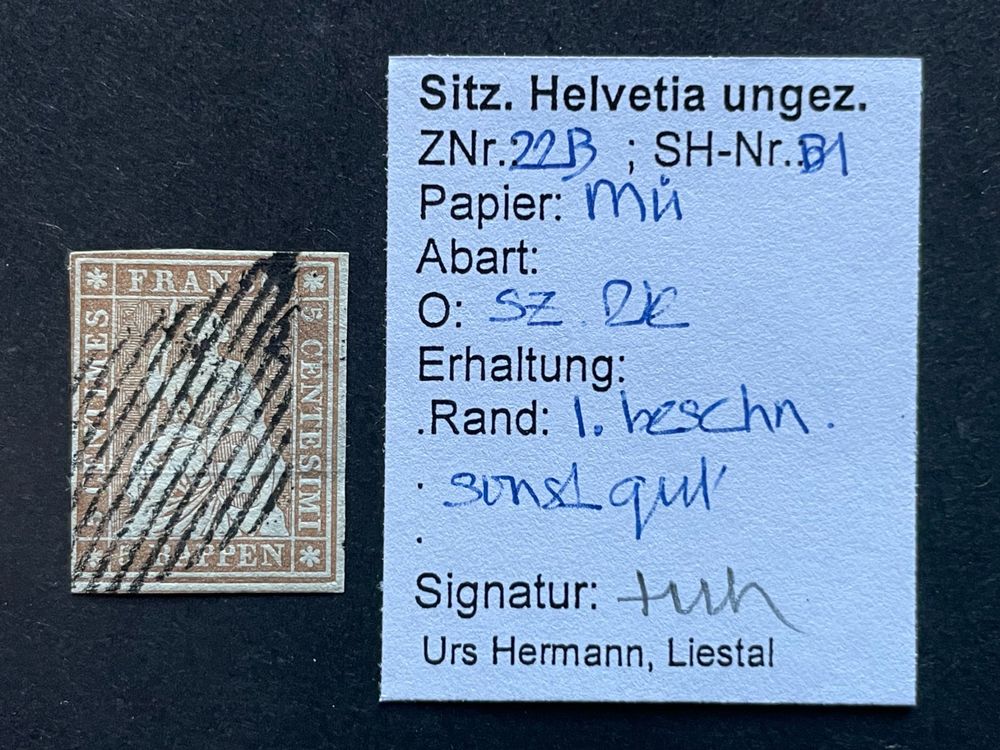 Strubel 22B (22B1) schöne Raute, Kleinbefund Hermann (Gebraucht) in ...