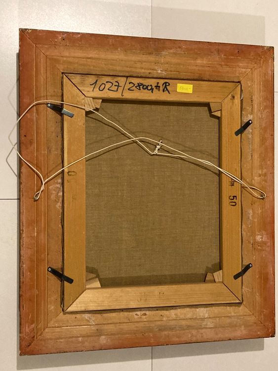 Frans Schoorman (1929-1982) Gemälde Portrait signiert Bild 1 (Gebraucht ...