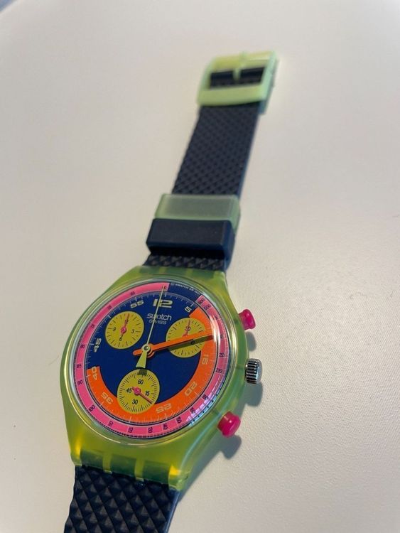 Neu Swatch Chrono GRAND PRIX 1992/SCJ101 (Neu und originalverpackt) in Sirnach für CHF 319 – mit ...