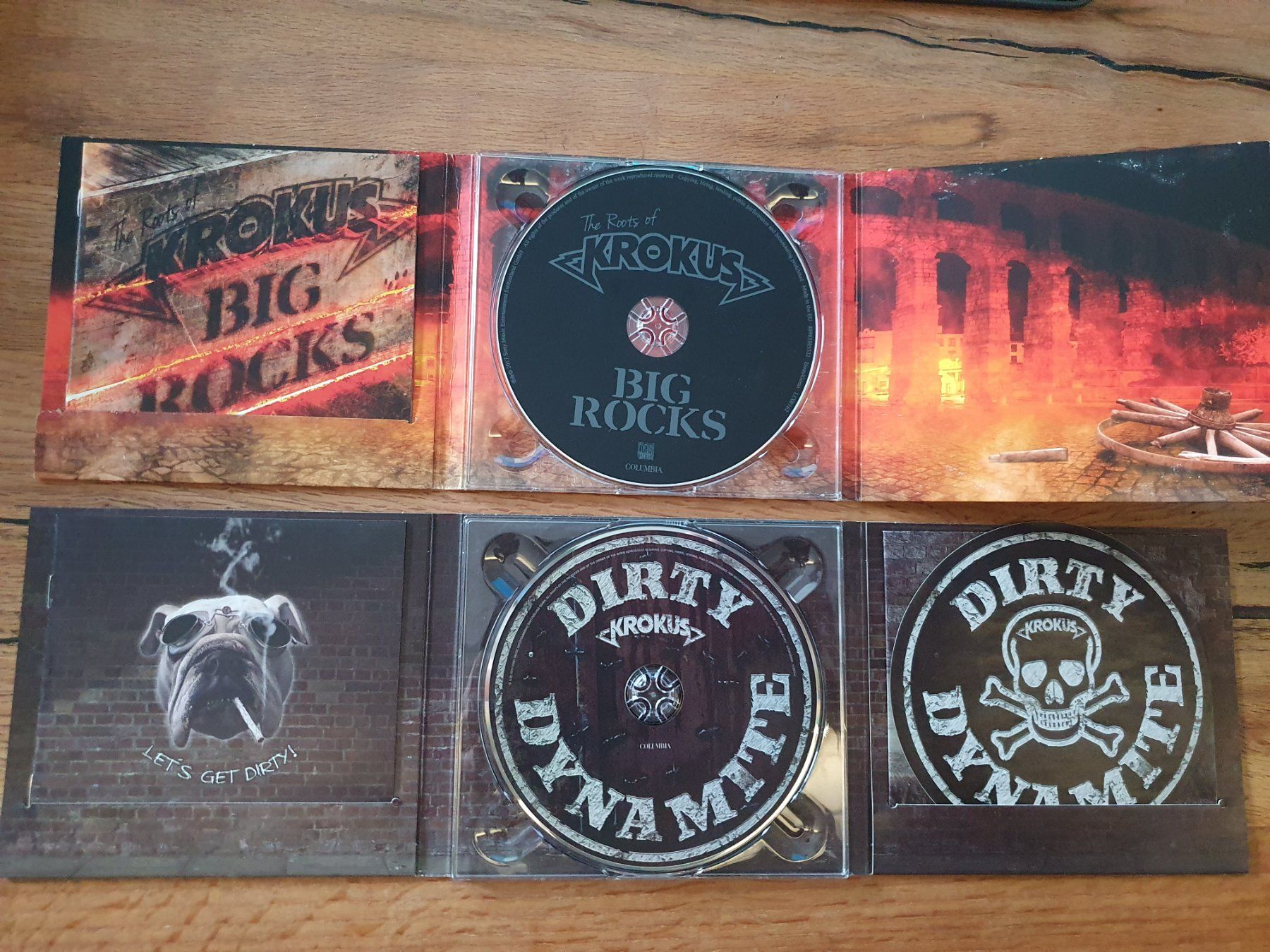 Krokus - Big Rocks & Dirty Dynamite - 2 CD Digipacks (Gebraucht) in ...