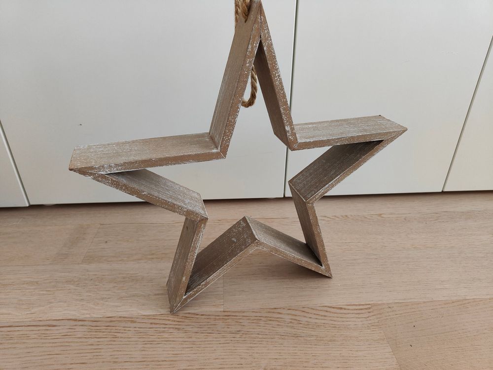 Deko Stern / Holz Stern | Kaufen auf Ricardo