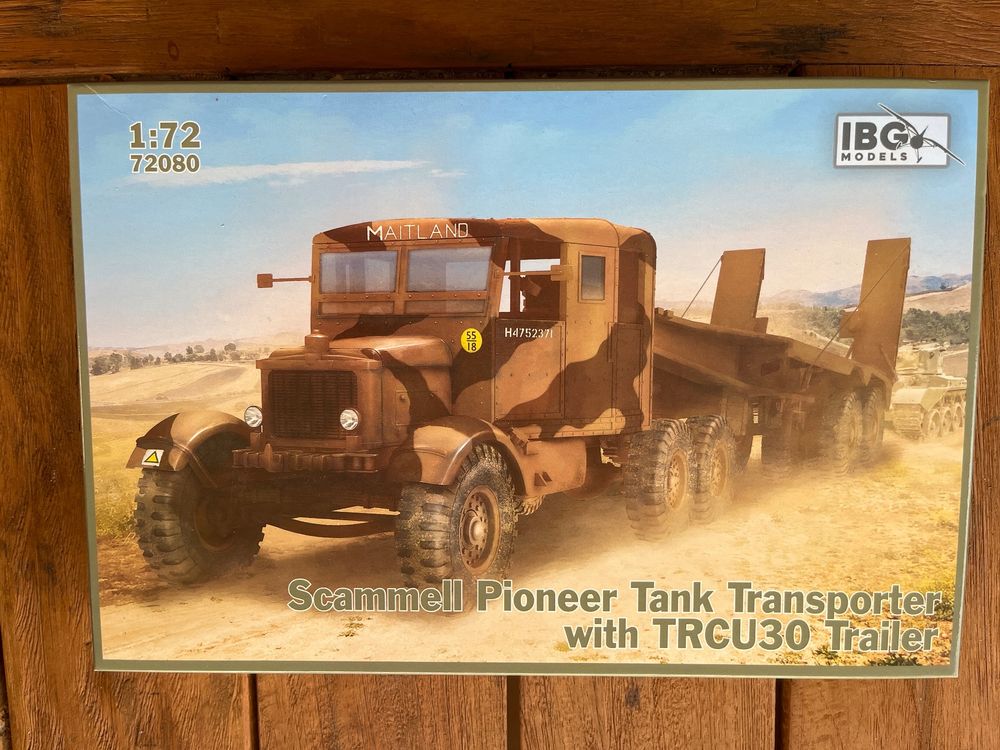 1/72 IBG Scammell Tank Transporter. (Neu und originalverpackt) in ...