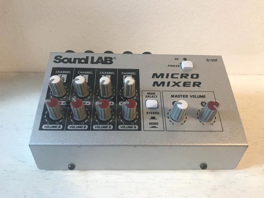 SoundLAB 8 Channel Micro Mixer (Gebraucht) in für CHF 14 – mit ...