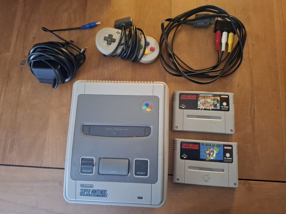Original Super Nintendo Komplettset (Gebraucht) in Malans GR für CHF 88 ...