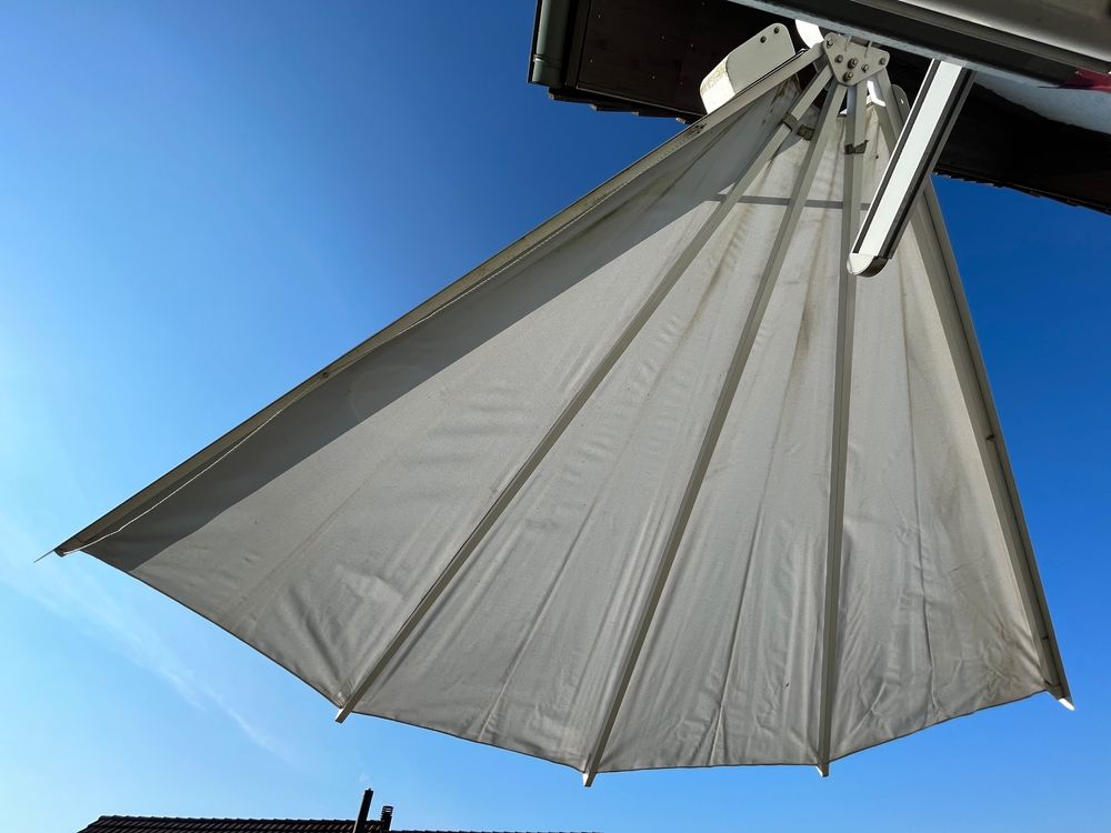 Elektrischer Radius Fächer Markise Sonnensegel Sonnenschirm (Gebraucht ...