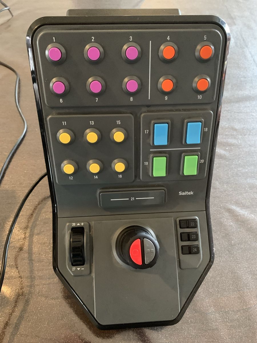 Manette Saitek Logitech (Gebraucht) in Grandsivaz für CHF 50 – mit ...