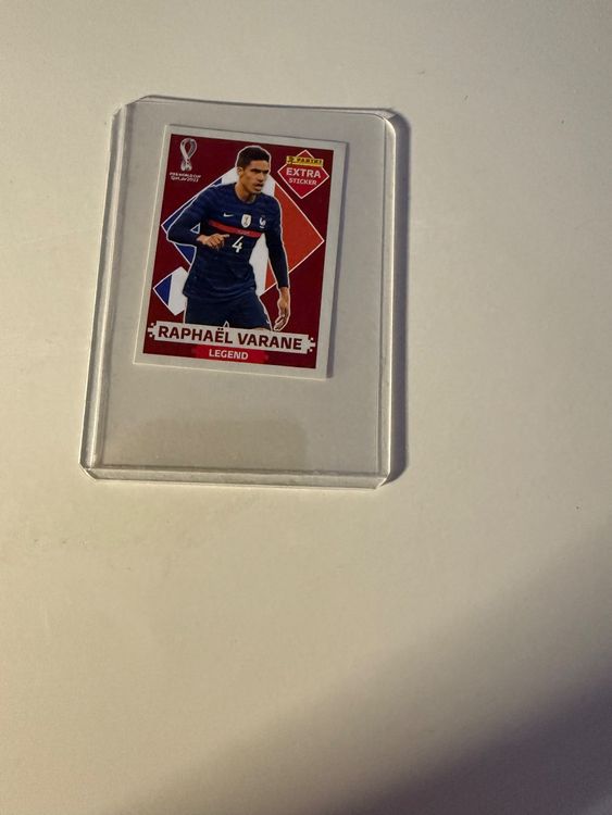 Panini WM 2022 Qatar Extra Sticker Raphael Varane Base | Kaufen auf Ricardo