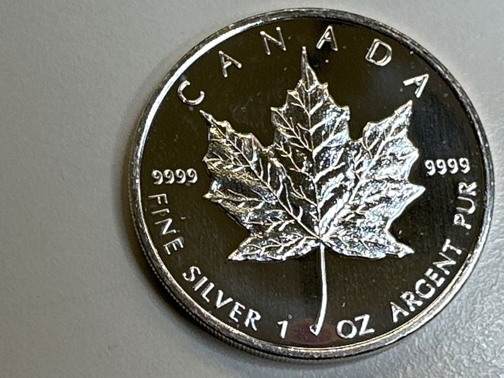 Maple Leaf Silber 1 Unze