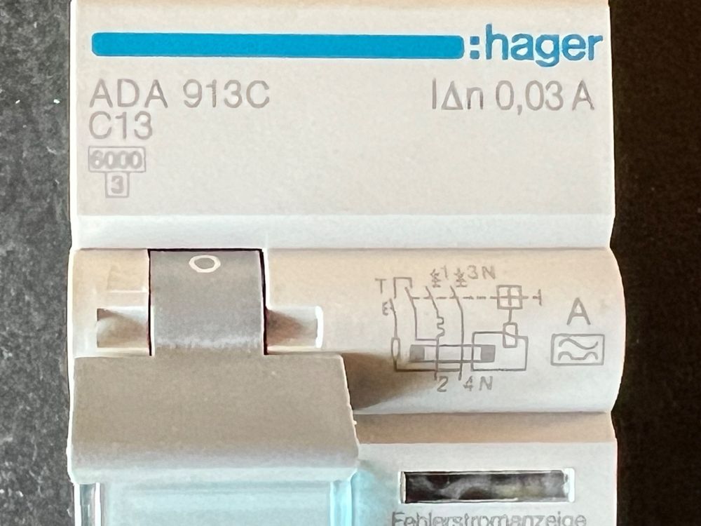 Hager FI-LS 13AC 30mA - ADA 913C, Leitungsschutzschalter | Kaufen auf Ricardo