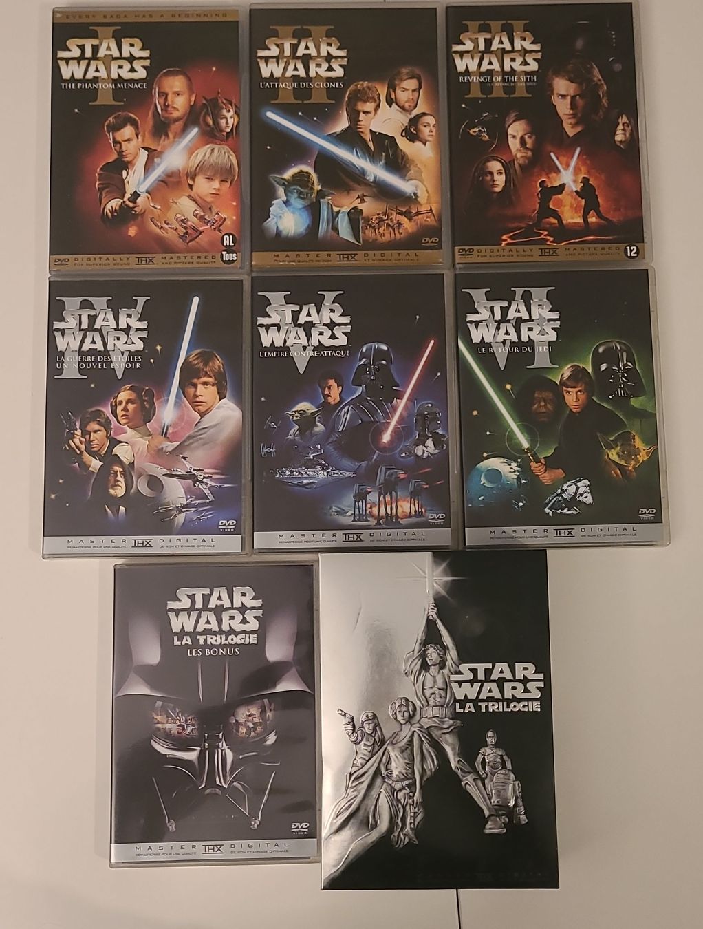 Collection DVD Star Wars Épisodes I-VI (D'occasion) à Morges pour CHF ...