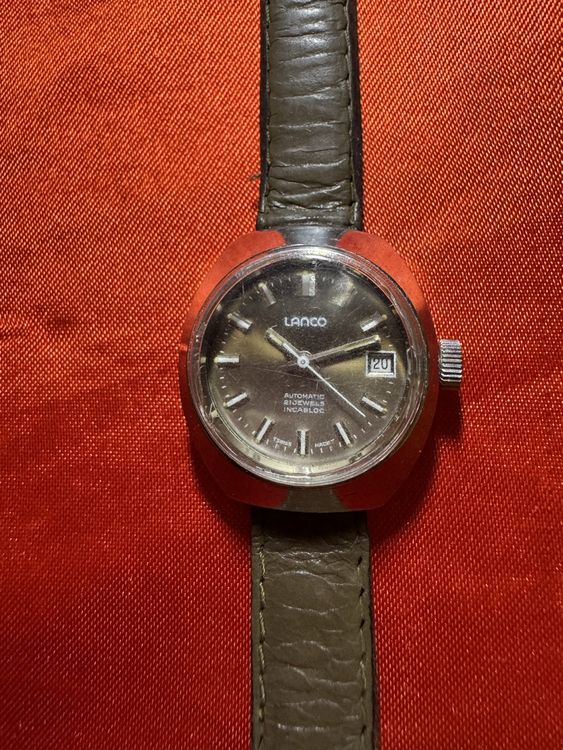 Vintage Lanco Armbanduhr Automatic 25 Jewels Incabloc (Gebraucht) in Hunzenschwil für CHF 55 ...