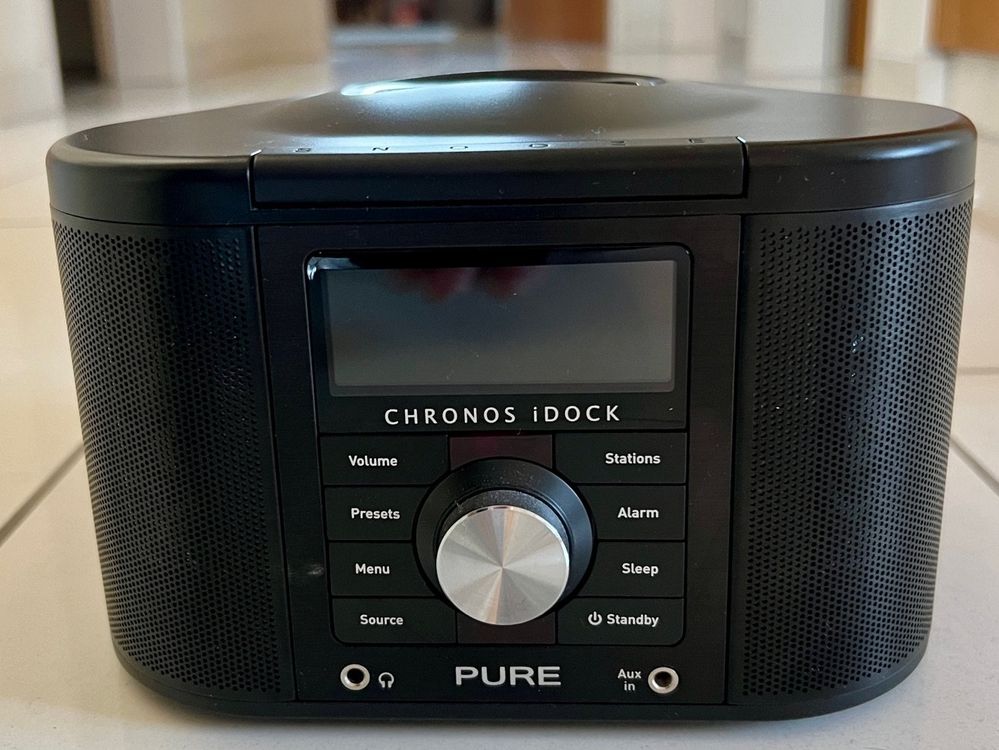 DAB Radio Pure Chronos iDock II Schwarz | Kaufen auf Ricardo