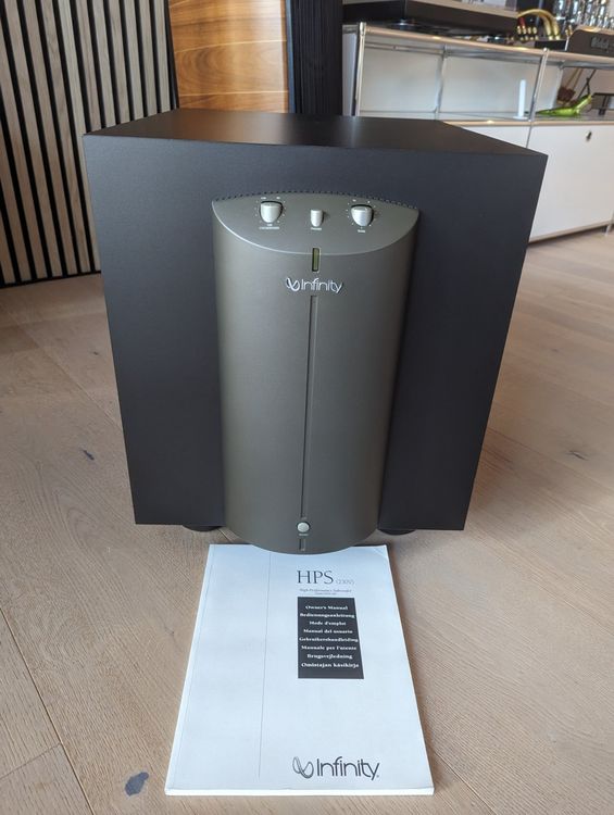 Infinity HPS-250 aktiver High-End Subwoofer mit 250 Watt (Gebraucht) in ...