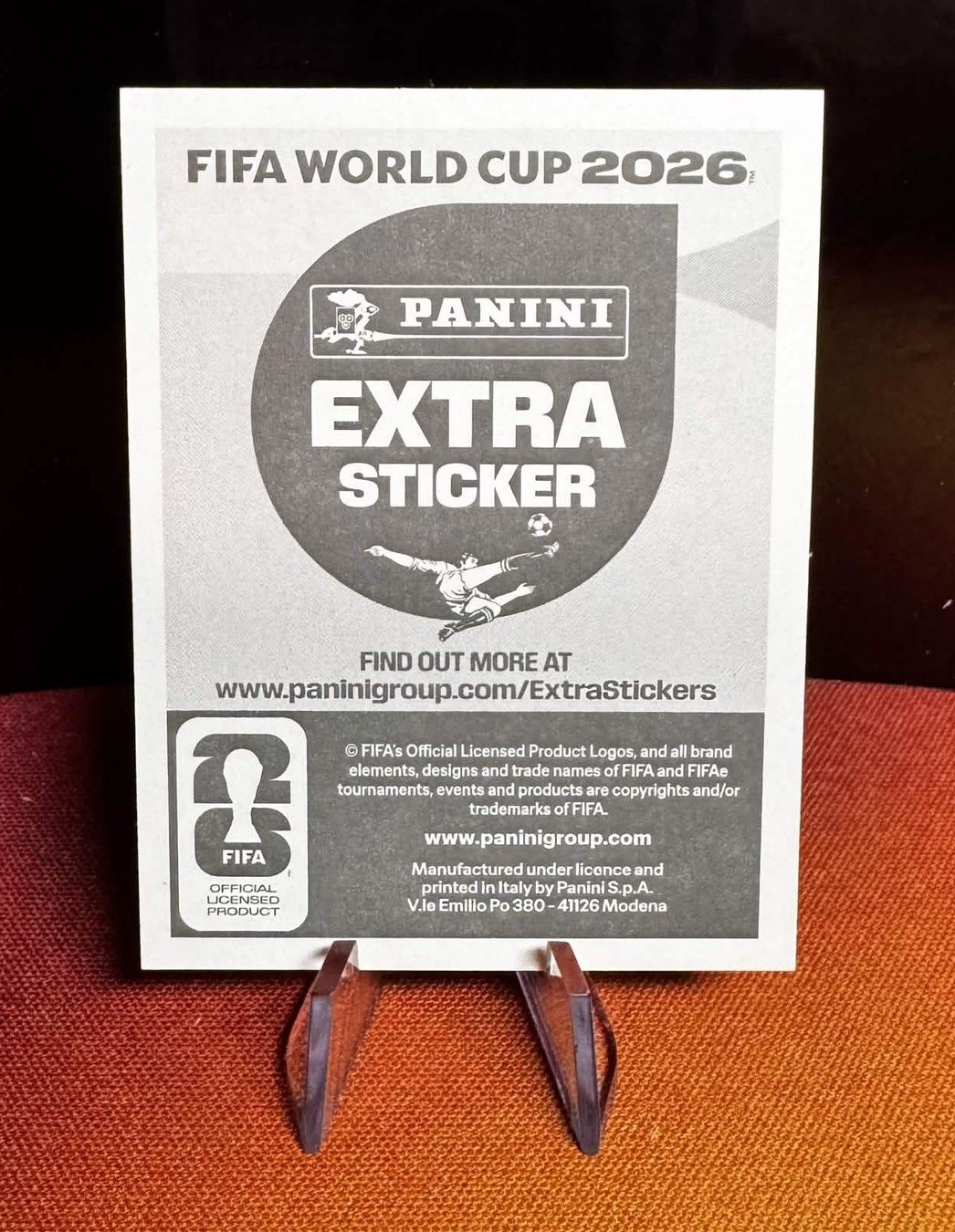 Vinicius Jr. / Panini World Cup 2026 Extra Sticker / BRONZE! (Neu ...