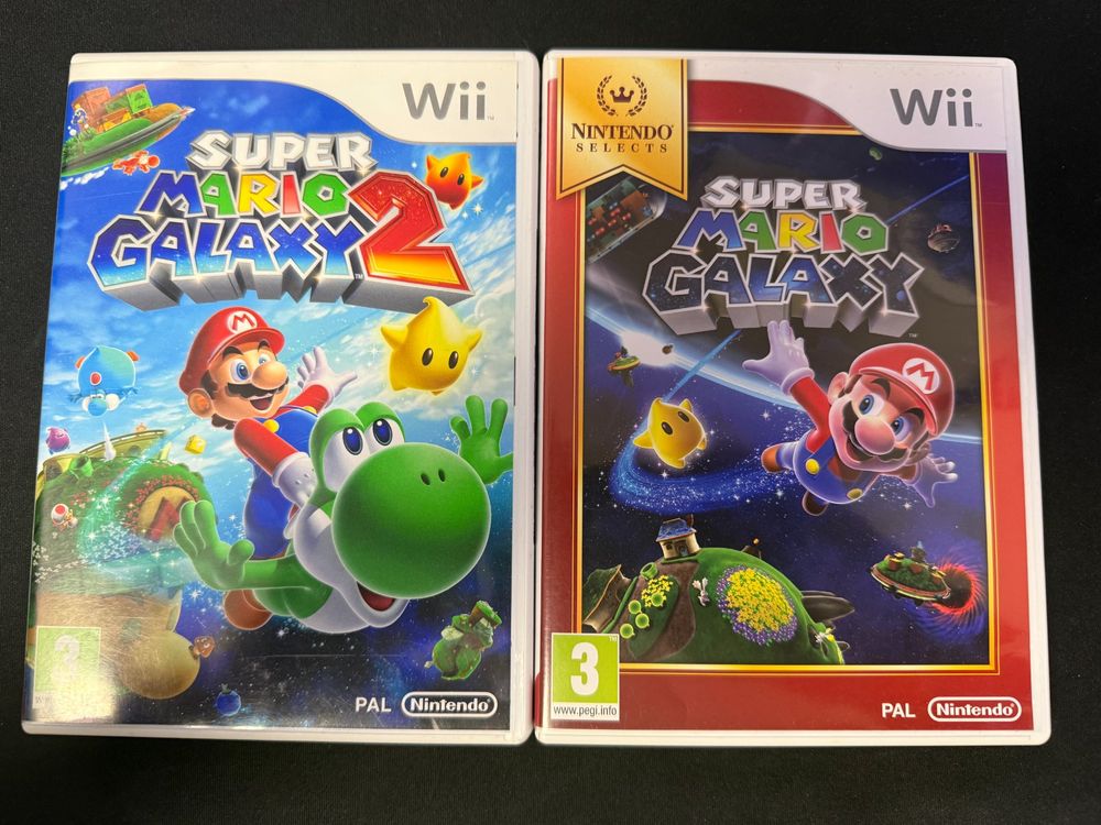 Super Mario Galaxy Super Mario Galaxy 2 Nintendo Wii D Occasion à