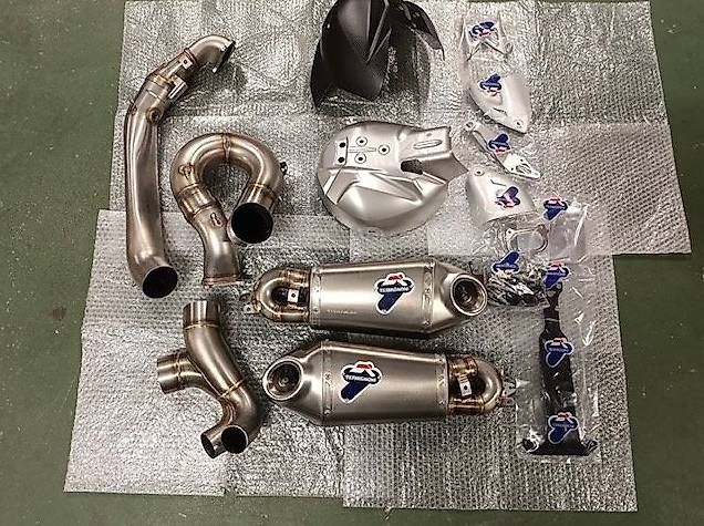 Termignoni Auspuff-Kit für Ducati Panigale 1199 OEM brandneu (Neu und ...
