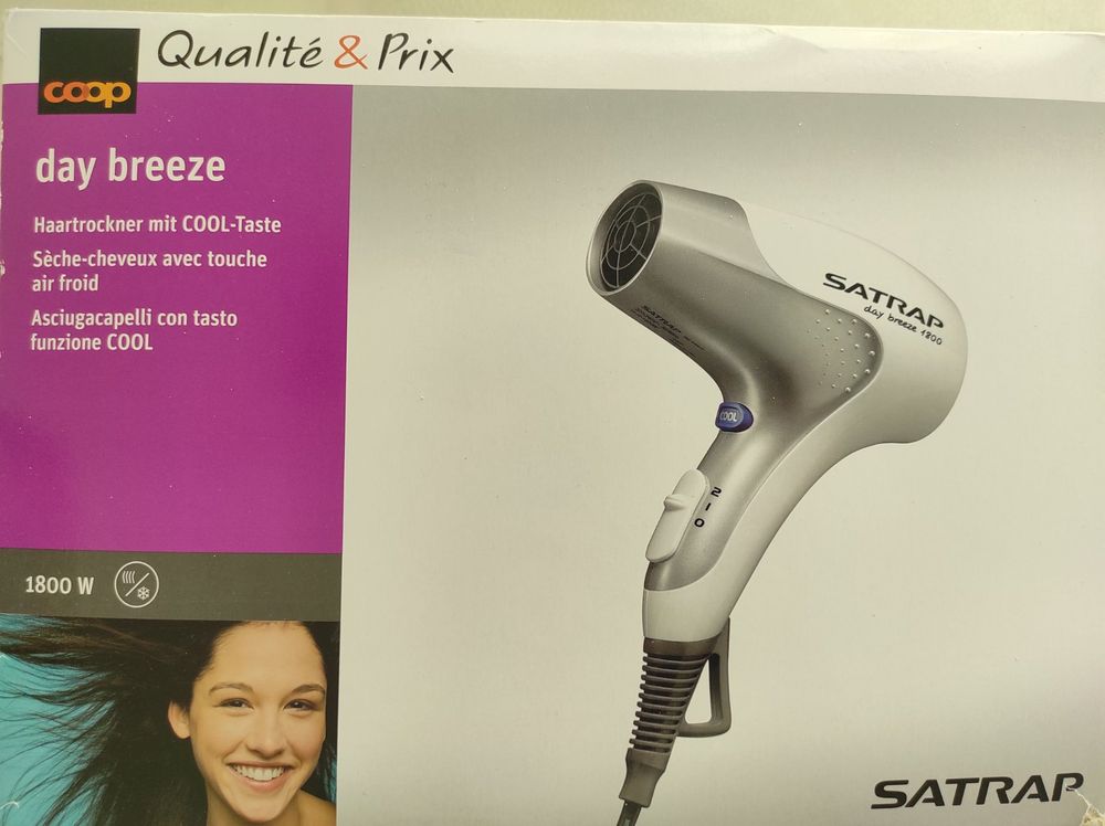 SATRAP day breeze Fön 1800 W, neuwertig | Kaufen auf Ricardo