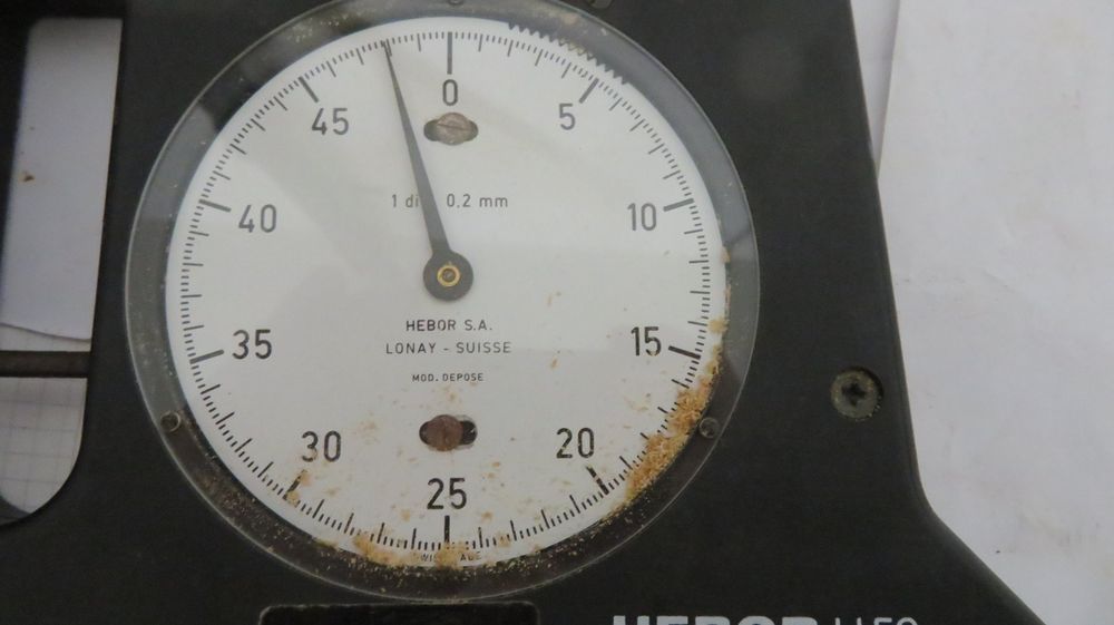 Hebor H50 Einstelllehre Messgerät Kehlmaschine etc. (Gebraucht) in ...