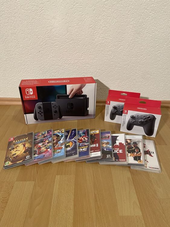 Nintendo Switch inkl. Spiele und Zubehör | Kaufen auf Ricardo