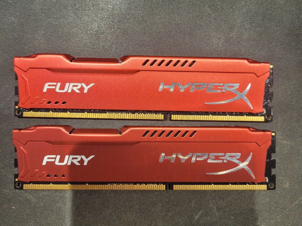HyperX Fury 16GB (2x8) 1600MHZ DDR3 Ram | Kaufen auf Ricardo