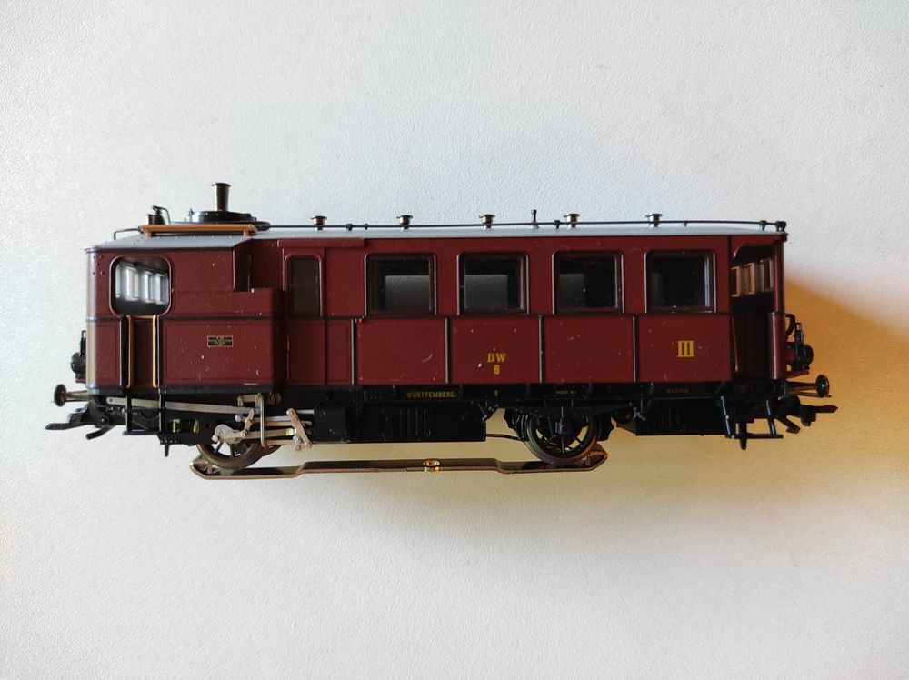 Dampf-Triebwagen DW 8 "Kittel" der W.Sts.B. von Märklin H0 (Neu und ...