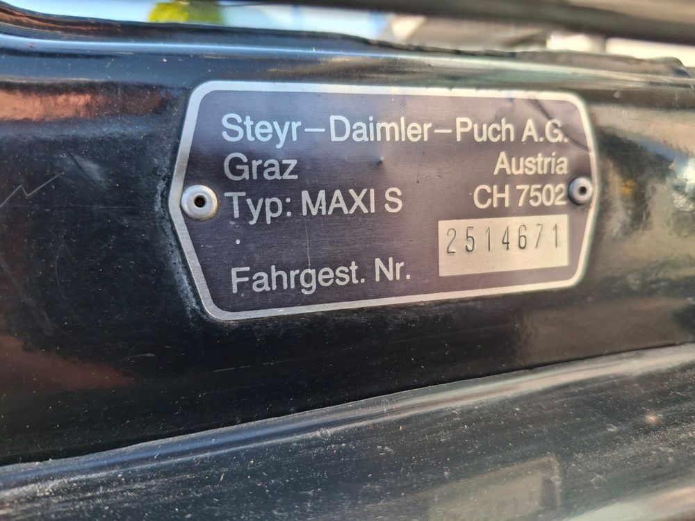 Mofa, Töffli Puch Maxi S 60Kmh (Gebraucht) in Lütisburg für CHF 2255 ...