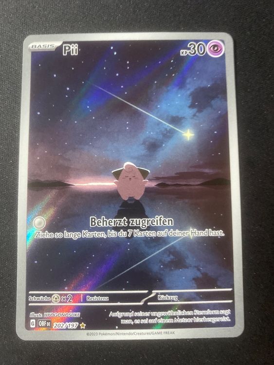 Pii 202 - Cleffa - Obsidian Flames - DE (Neu (gemäss Beschreibung)) in ...